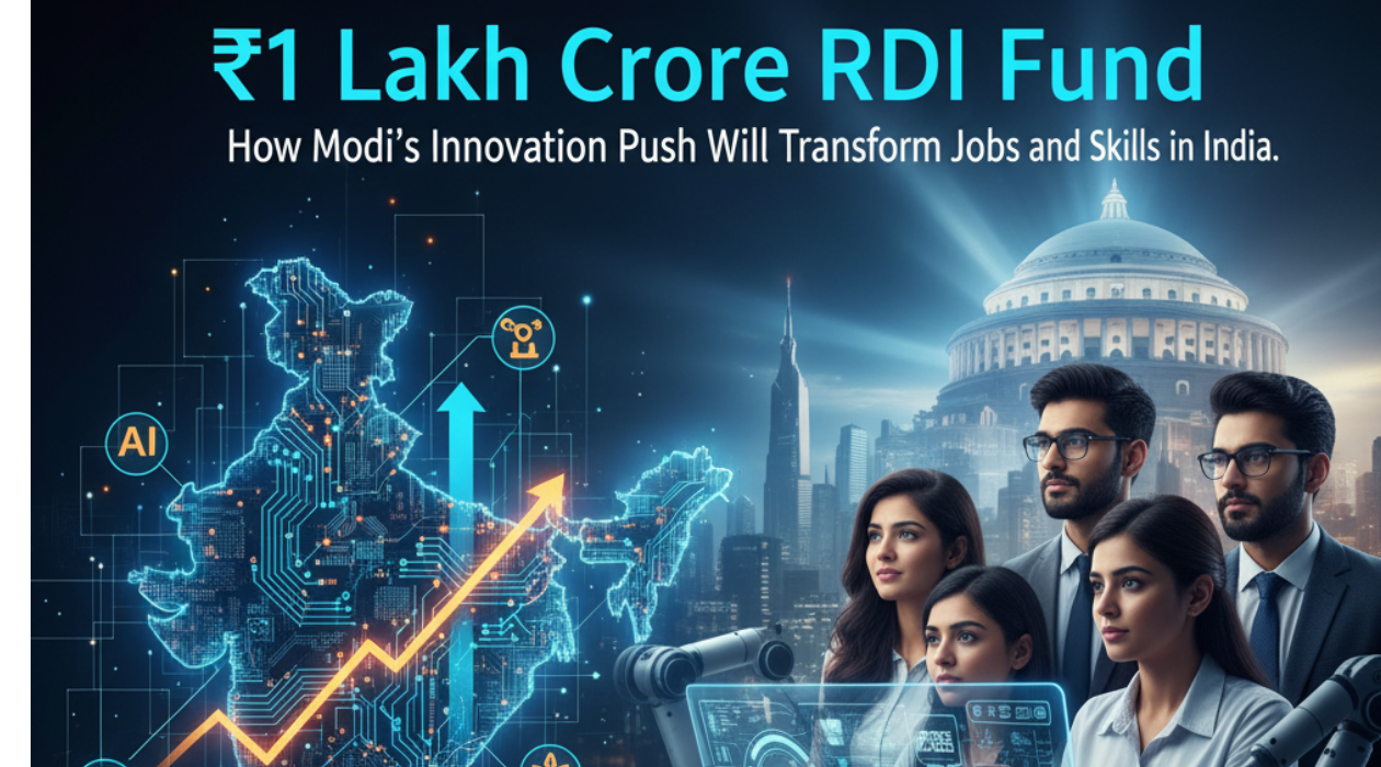 ₹1 Lakh Crore RDI Fund: How Modi’s Innovation Push Will Transform Jobs ...